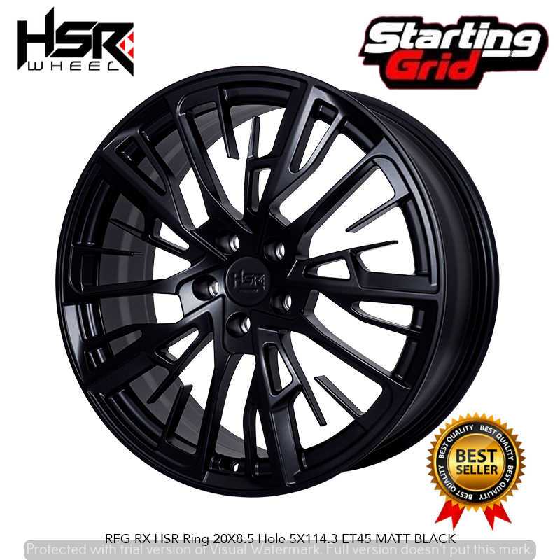 Jual VELG HSR RFG RX R20 UNTUK HARIER, TRAJET, ALPAHARD, NOAH, VOXY ...