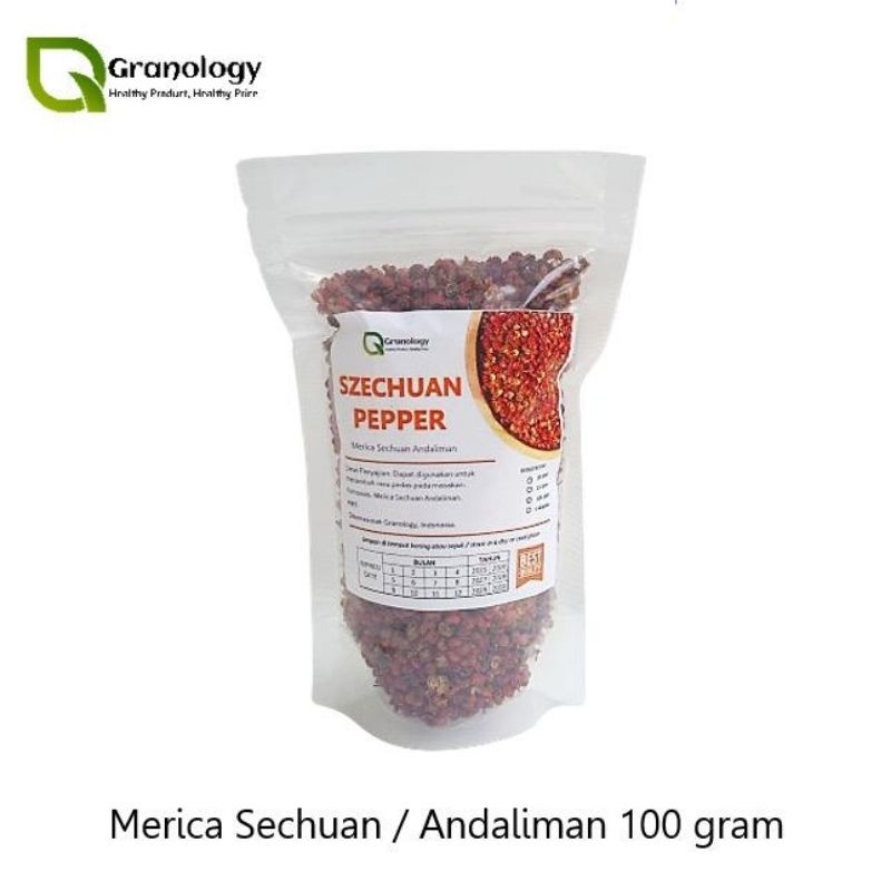 Jual MALA PEPPER / MERICA SEZHUAN / SZECHUAN PEPPER (100GR) | Shopee ...