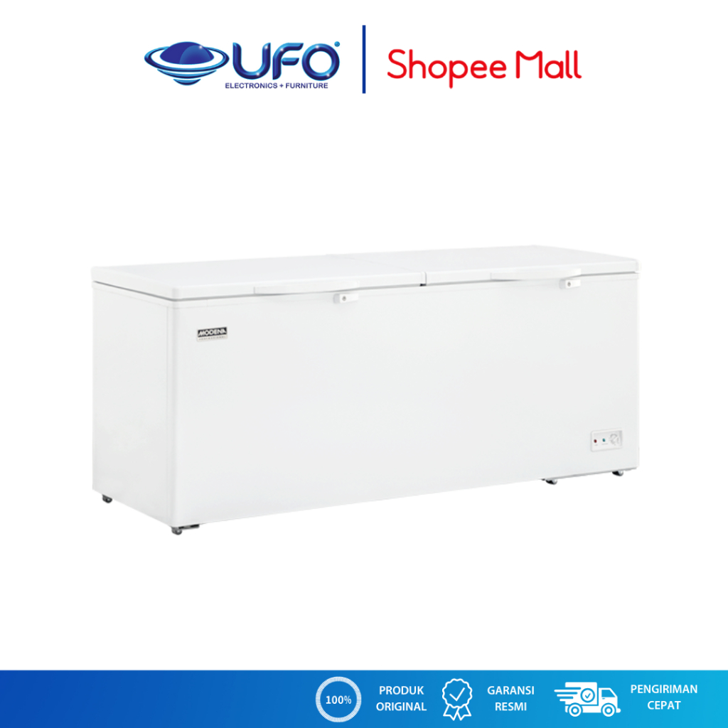Jual Modena Professional Chest Freezer 420 Liter MD0420TLWH | Shopee ...