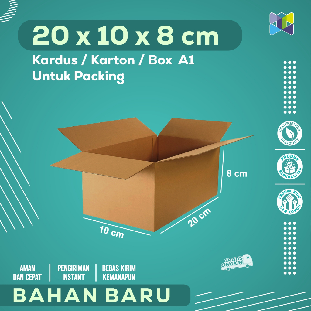 Jual Box Packing 20x10x8 / Kardus Packing / Karton Packing | Shopee ...