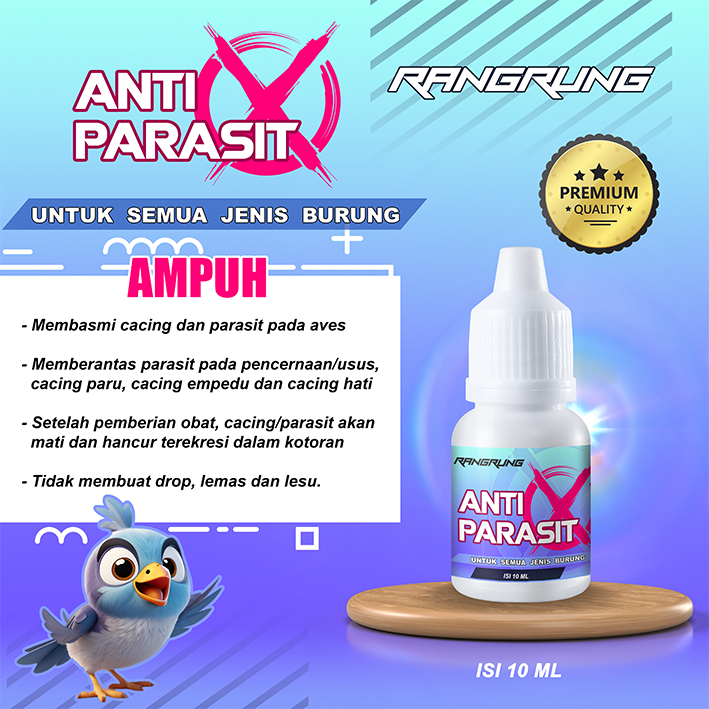 Jual ANTI PARASIT Obat Burung kena Kutu, Cacing, Tungau dan Parasit ...