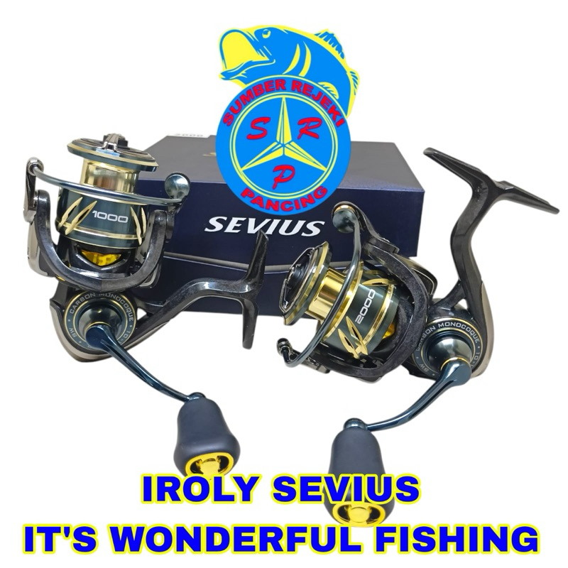 Jual Reel Iroly Sevius 1000hg 2000hg Monocoque Carbon | Shopee Indonesia