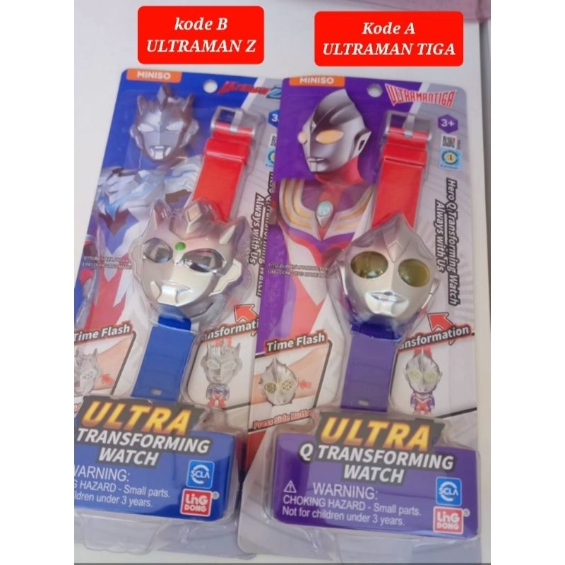 Jual jam tangan 3D ultraman jam kepala ultraman slap bracelet ultraman ...