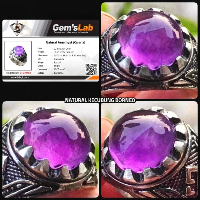 Jual natural permata kecubung borneo kalimantan kuno | Shopee Indonesia