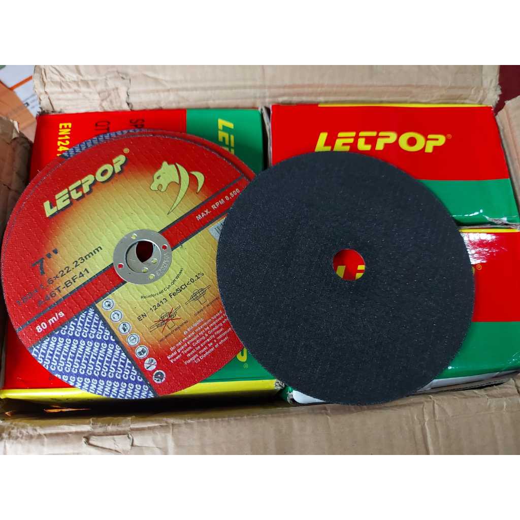 Jual cutting wheel 7" TIPIS 1.6mm mata batu gerinda potong Reinforced ...