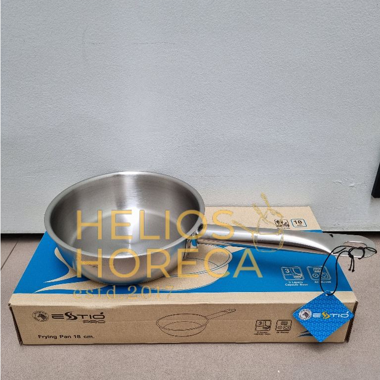 Jual Zebra Estio Pro Frying Pan SUS-304 Fry Pan Penggorengan Fry Wok ...