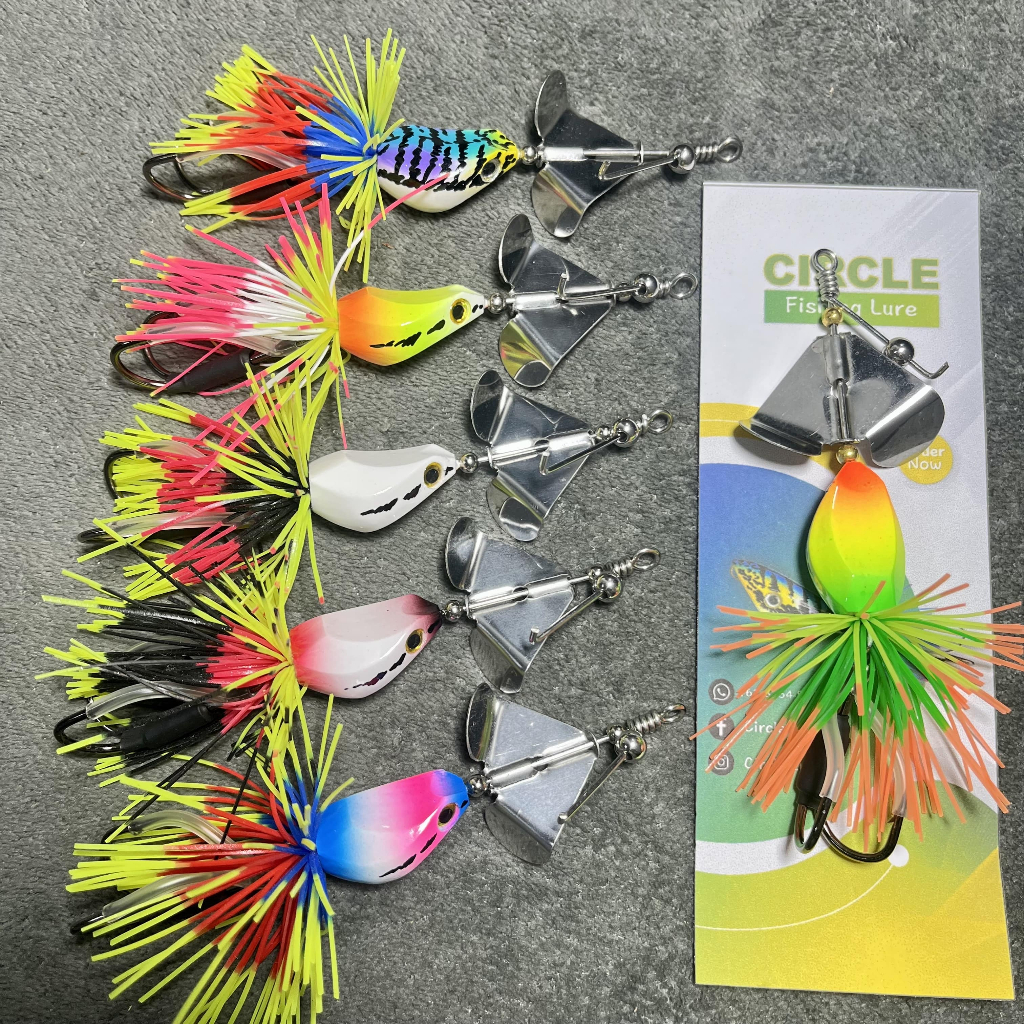 Jual UMPAN PANCING SLASHBAIT TEKTOK LONCENG MINI 12GRAM - Untuk Casting ...