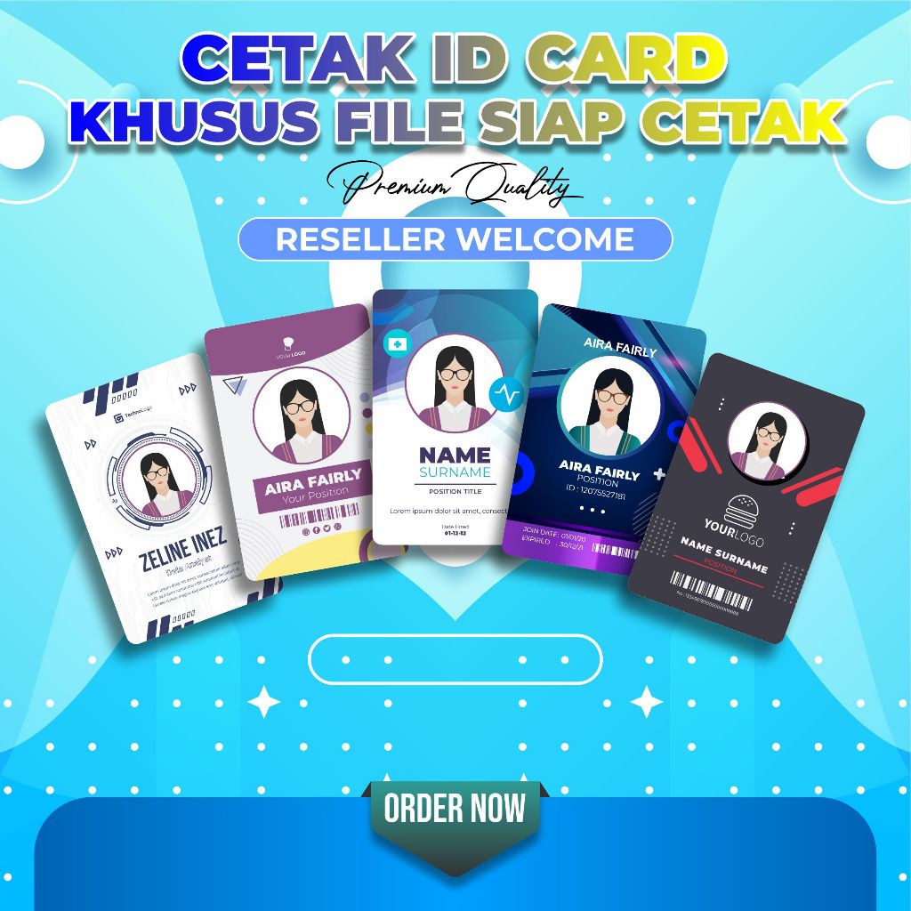 Jual CETAK ID C4RD KHUSUS FILE SIAP CETAK PREMIUM QUALITY by ASTORE ID ...