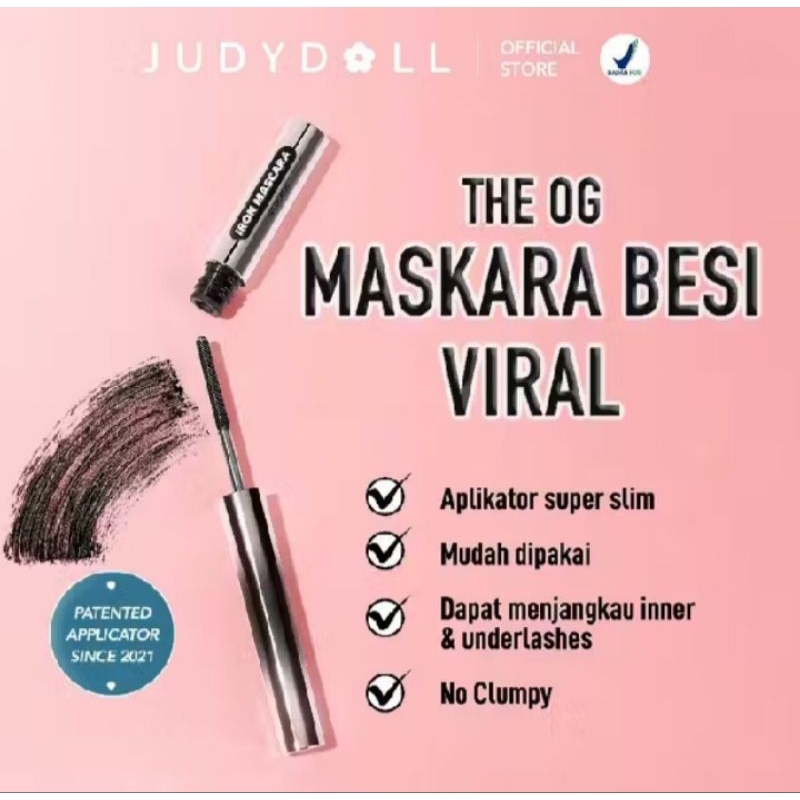 Jual JudyDoll Iron Mascara Besi | Shopee Indonesia