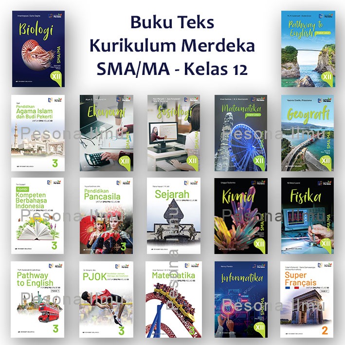 Jual Seri Kurikulum Merdeka SMA Kelas 12 - Semua Pelajaran Kurikulum Merdeka - Buku Erlangga ...
