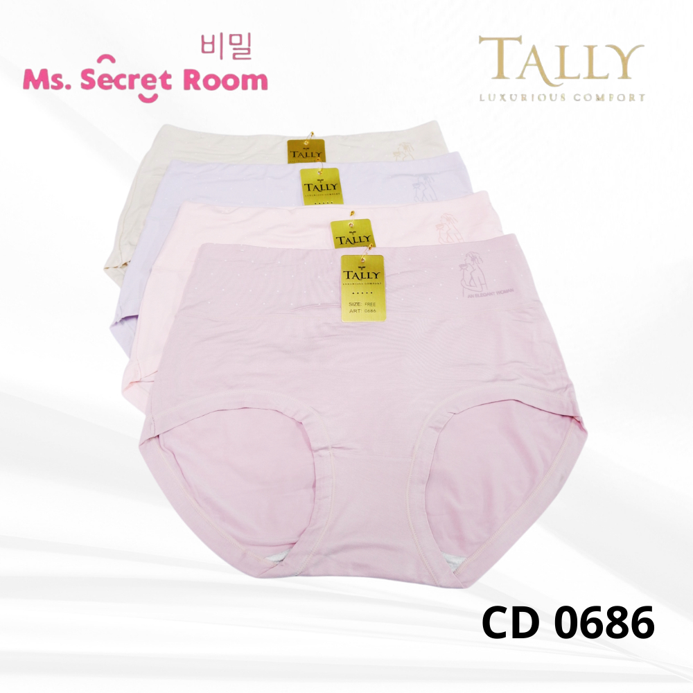 Jual TALLY CD CELANA DALAM 0686 I FREE SIZE I FIT XL I BAHAN BABY SKIN ...