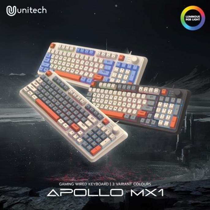 Jual Keyboard Gaming APOLLO MX1 Keyboard RGB | Shopee Indonesia