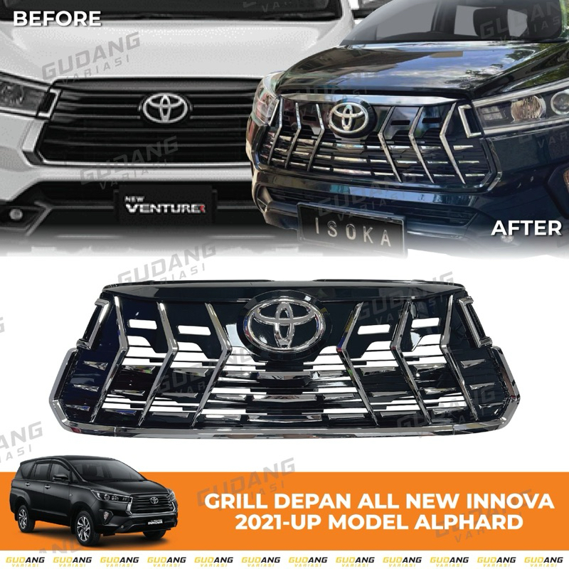 Jual Grill Innova Model Alphard 2021-2025 | Shopee Indonesia