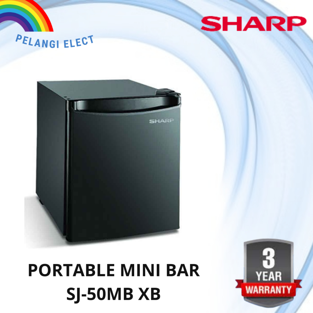 Jual Kulkas Portable SHARP SJ-50MB-XW Kulkas Mini Bar Garansi Resmi ...