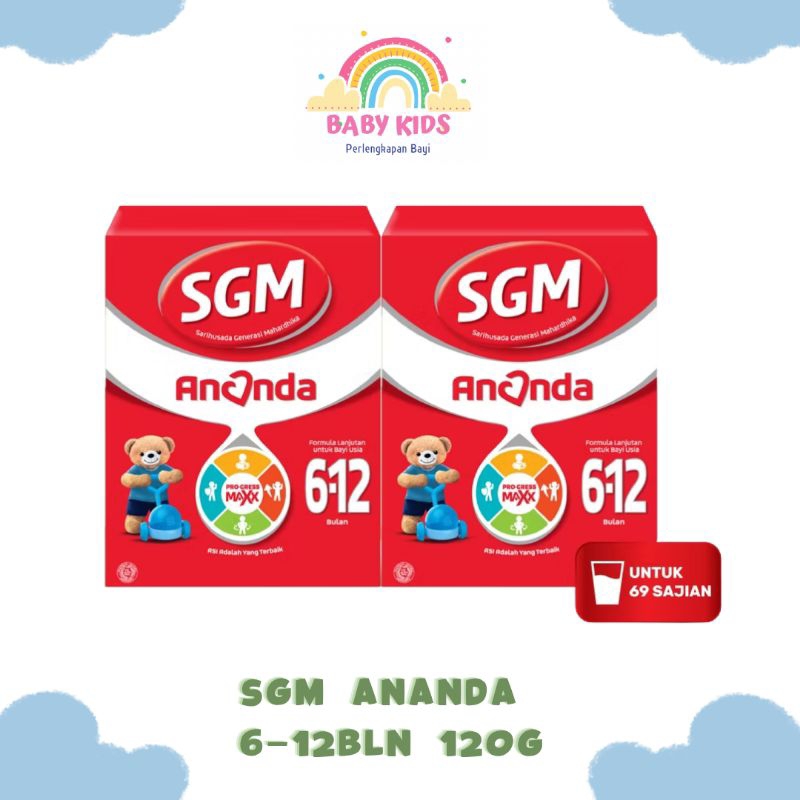 Jual sgm ananda 6-12bulan 120g | Shopee Indonesia