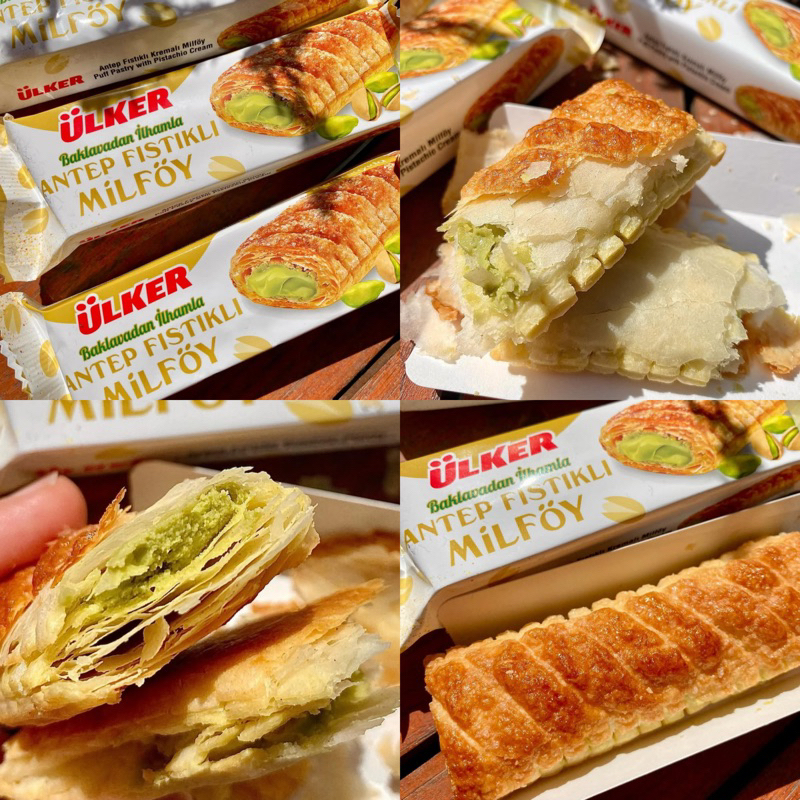 Jual MILFOY Pistachio Ulker | Baklavadan Ilhamla Antep Fıstıklı | Oleh ...