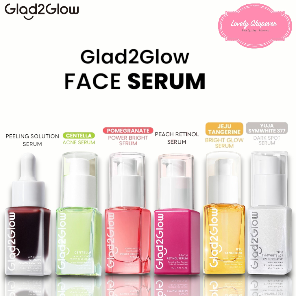 Jual Glad2Glow G2G - Pomegranate Niacinamide Power Bright White Serum ...