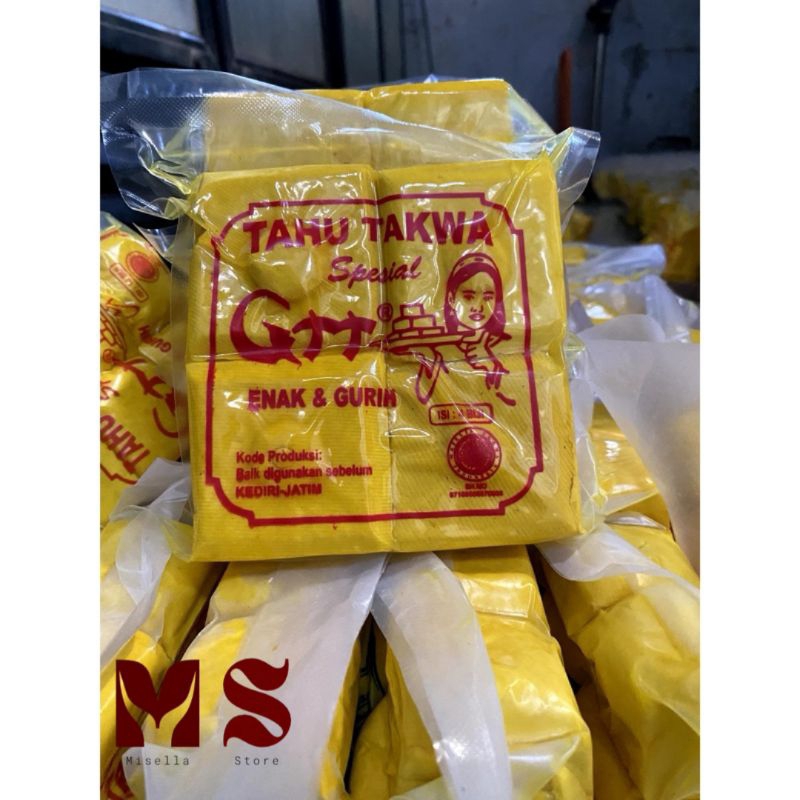 Jual Tahu Kuning Tahu Taqwa Kediri Asli Original Isi 4 Biji | Shopee ...