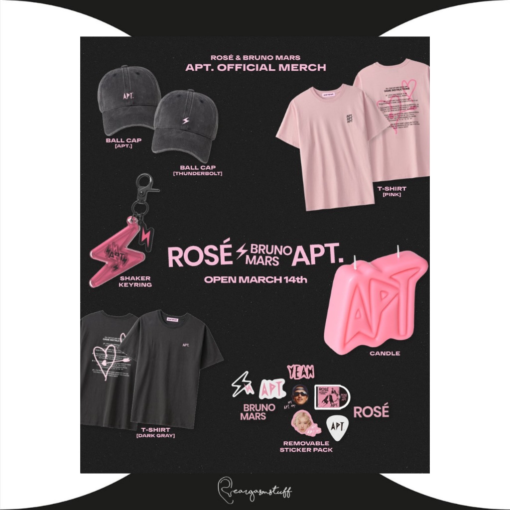 Jual ROSE BLACKPINK ROSIE APT / FIRST 70ALBUM POP UP STORE IN TOKYO ...