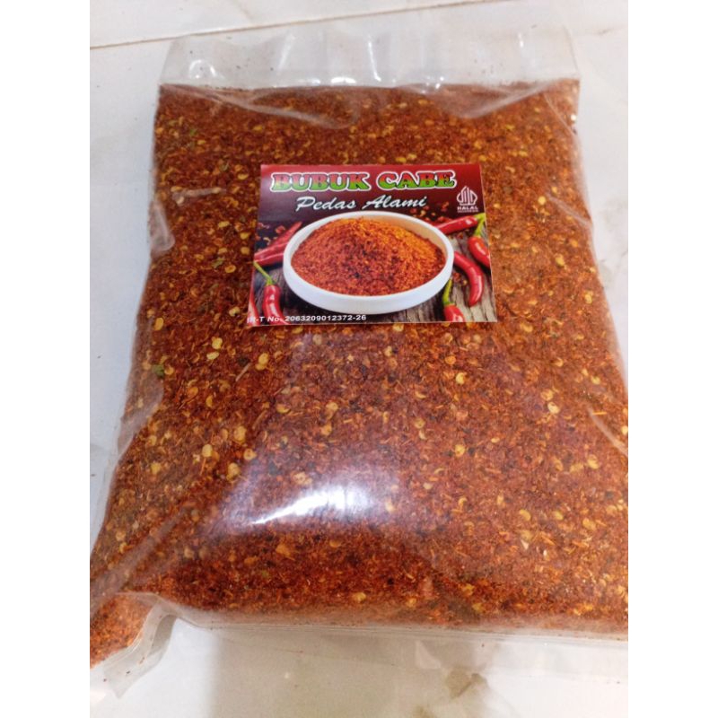 Jual CABE BUBUK KASAR PEDAS 1KG ,CABE BUBUK ,CABE KASAR, ABON CABE ...