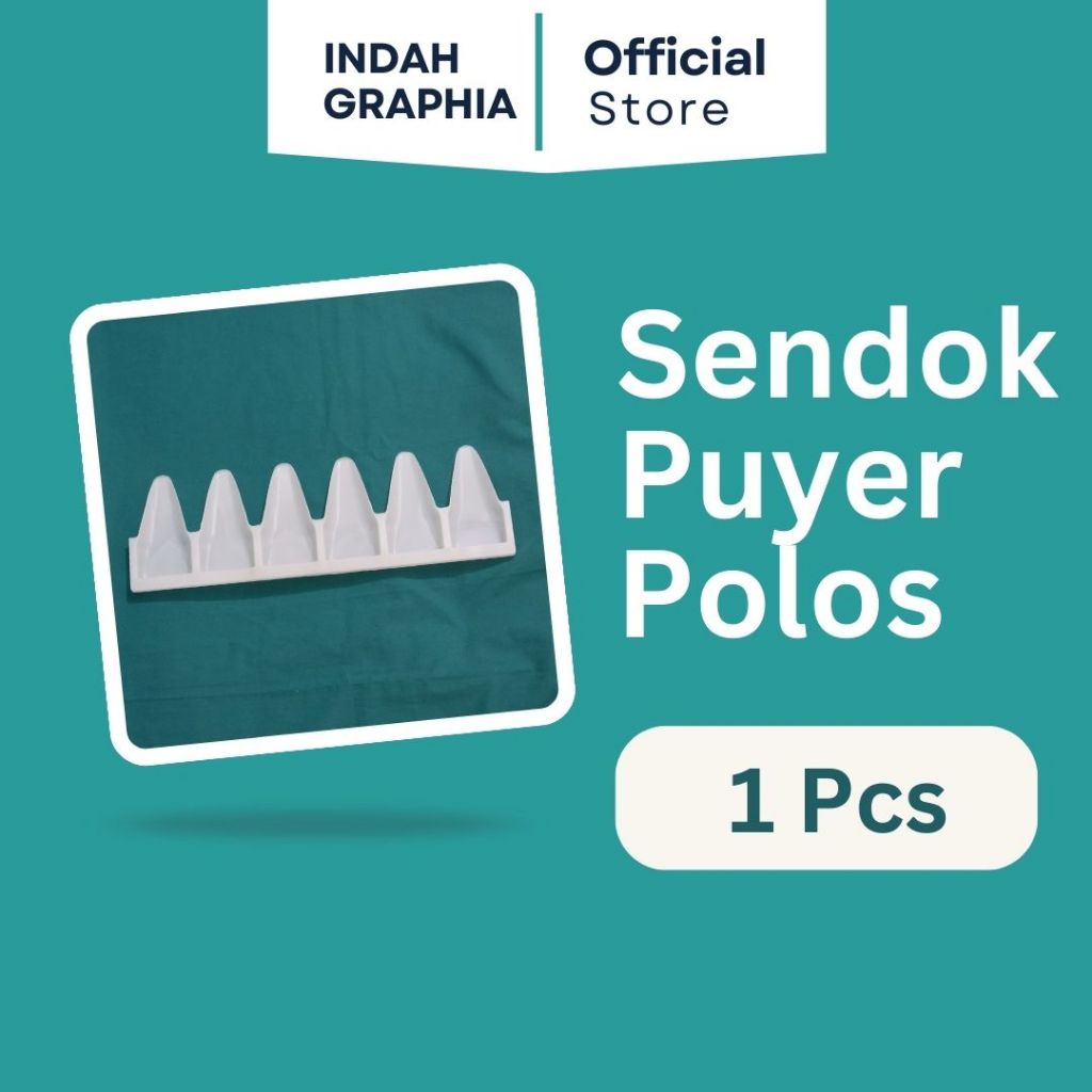 Jual Sendok Puyer Merk LogoMed Termurah Indah Graphia | Shopee Indonesia