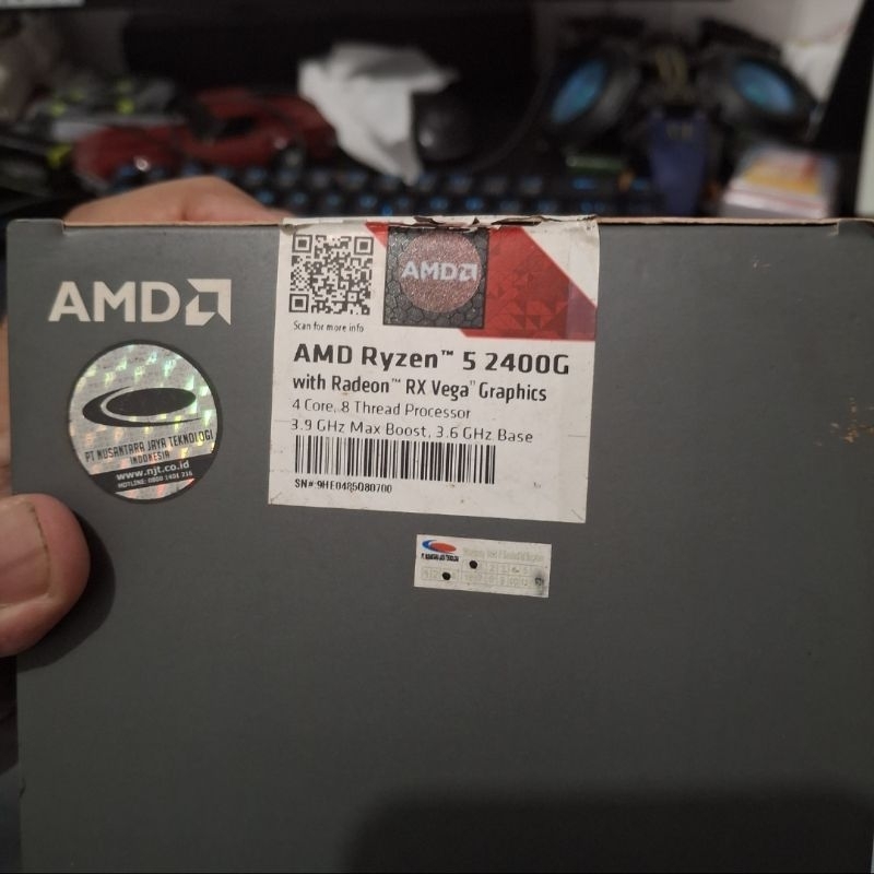Jual Processor AMD Ryzen 5 2400G | Shopee Indonesia