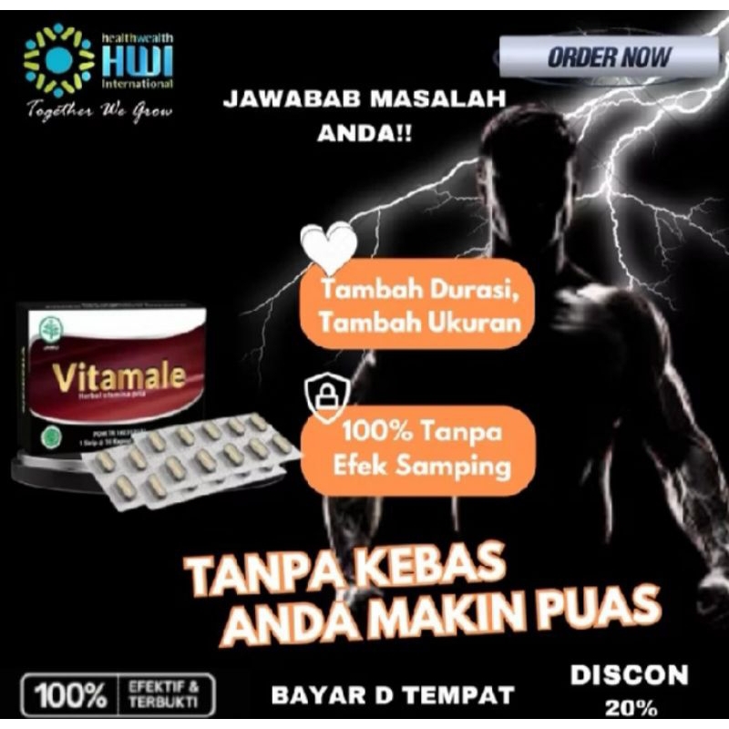 Jual Vitamale ORIGINAL DIJAMIN 1Blister (10kapsul) | Shopee Indonesia