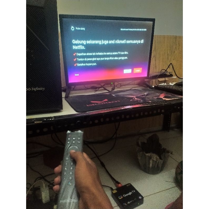 Jual stb b860h v5 android 10 sudah root realunix pro netflix certified | Shopee Indonesia