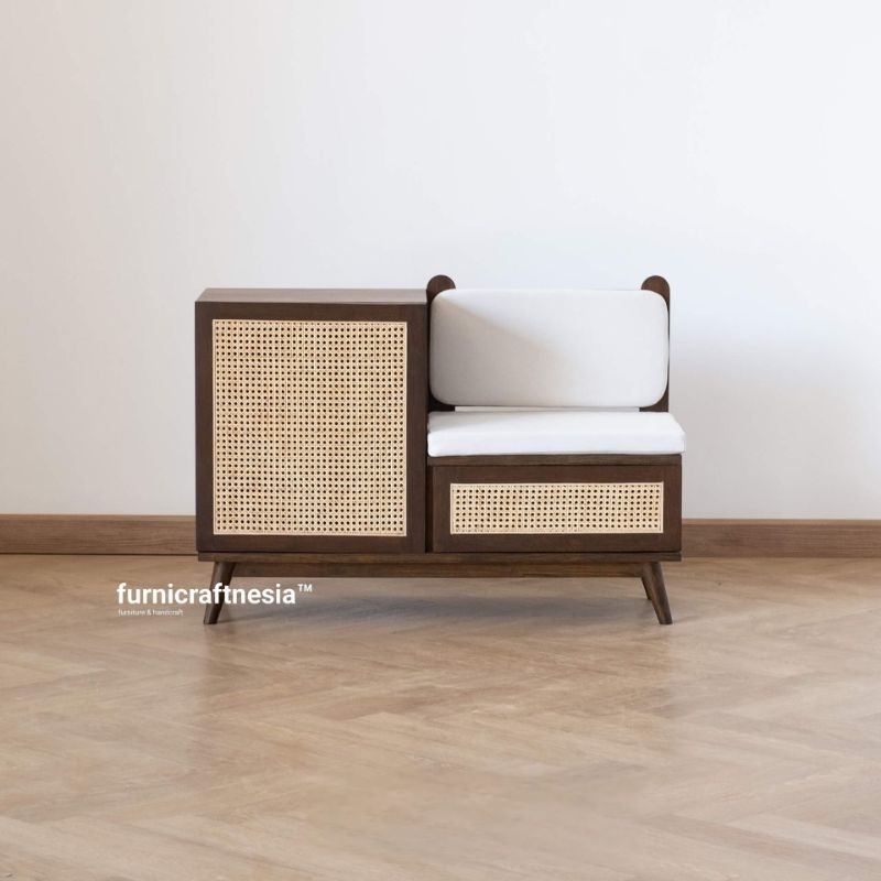 Jual Rak Sepatu Bench 2 in one Kayu Jati Panjang 110cm | Shopee Indonesia