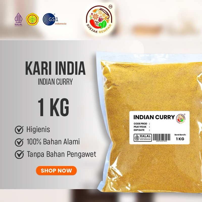 Jual Indian Curry Kari India / Kare india / curry powder/ Bumbu kare ...