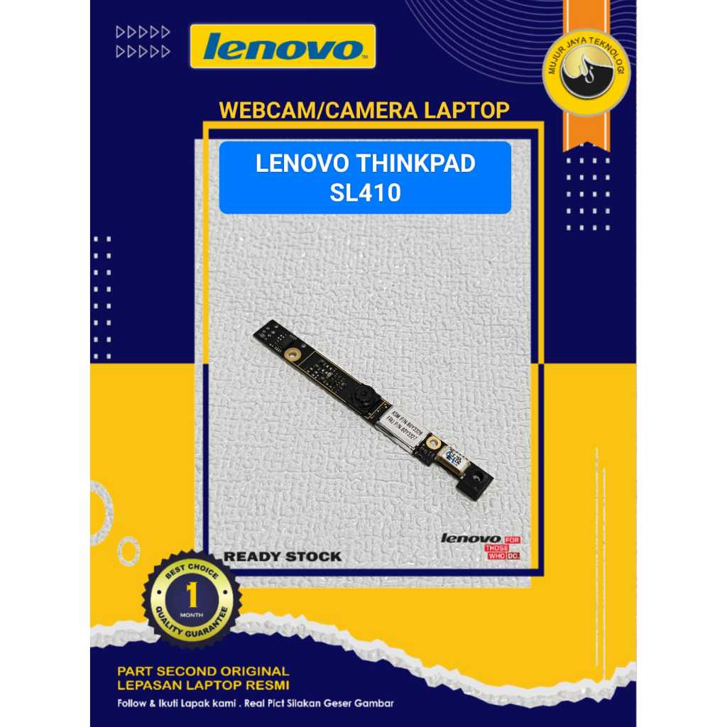Jual Camera Kamera Webcam Modul Laptop Lenovo Thinkpad SL410 L410 L412 L420 Series Original ...