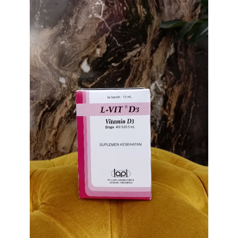 Jual L-Vit D3 Drops 15 ml | Shopee Indonesia