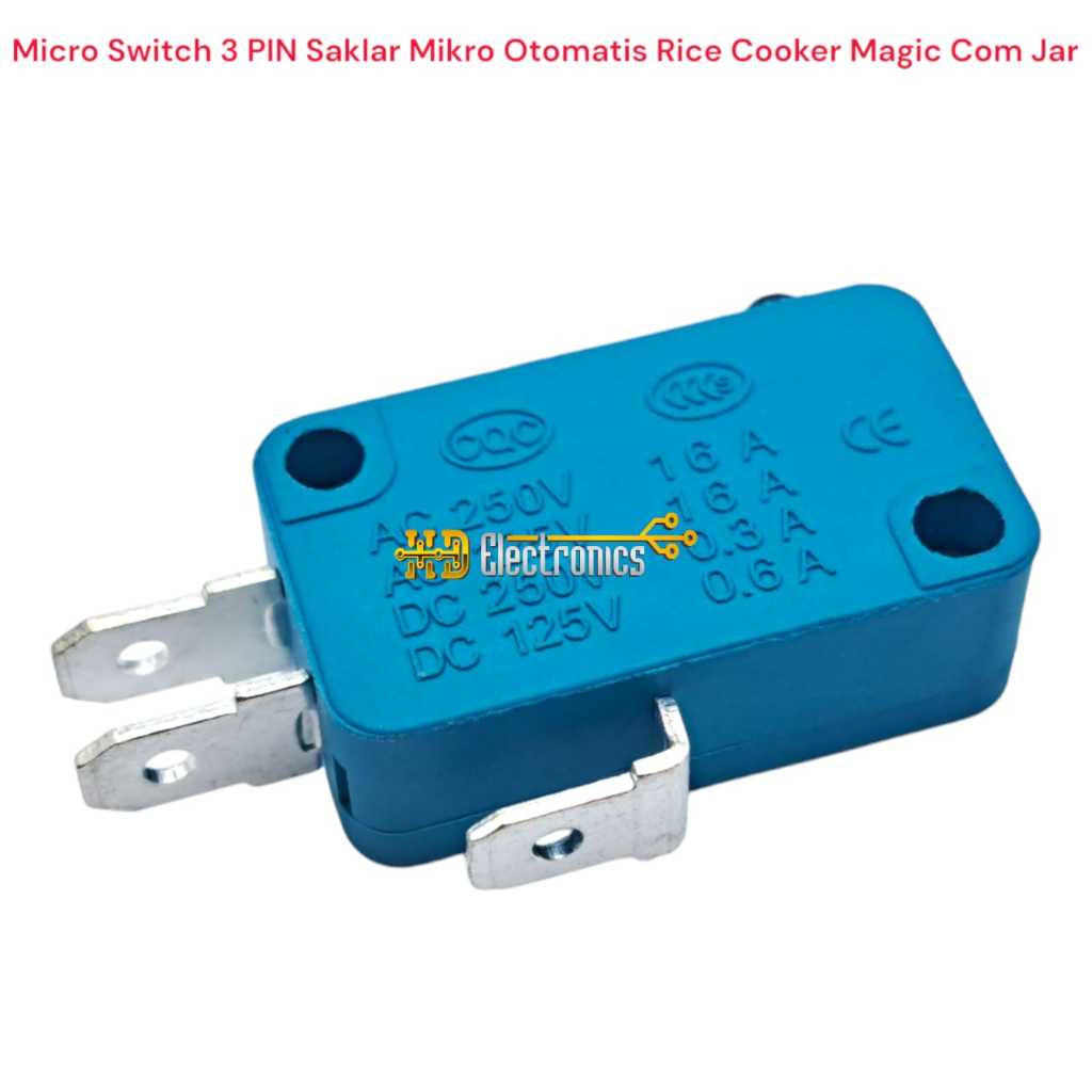 Jual Micro Switch 3 PIN Saklar Mikro Otomatis Rice Cooker Magic Com Jar | Shopee Indonesia