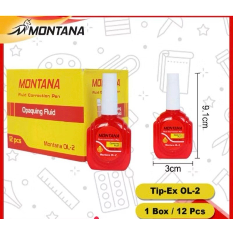 Jual Tipex Montana / tipex bagus / tipex kertas / tipex murah / tipex ...