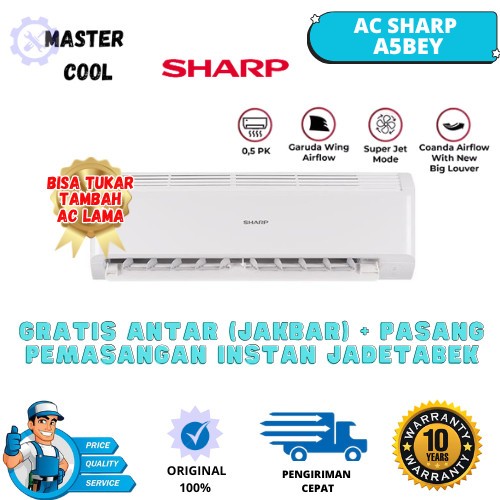 Jual SHARP AC 0,5 PK A5BEY/A5BBY 1/2 PK AH-A5BEY | Shopee Indonesia