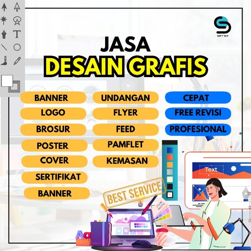 Jual JASA DESAIN BANNER, POSTER, BROSUR, UNDANGAN, LOGO DLL (baca ...