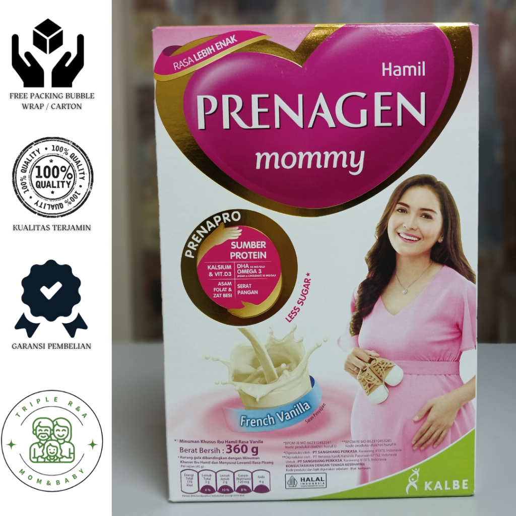 Jual Prenagen Mommy 360gr Susu Ibu Hamil French Vanilla | Shopee Indonesia