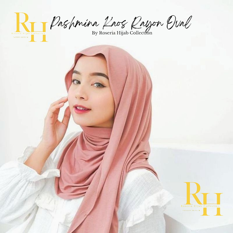 Jual RH - PASHMINA KAOS RAYON OVAL / SHAWL PASHMINA KAOS RAYON STYLE ...