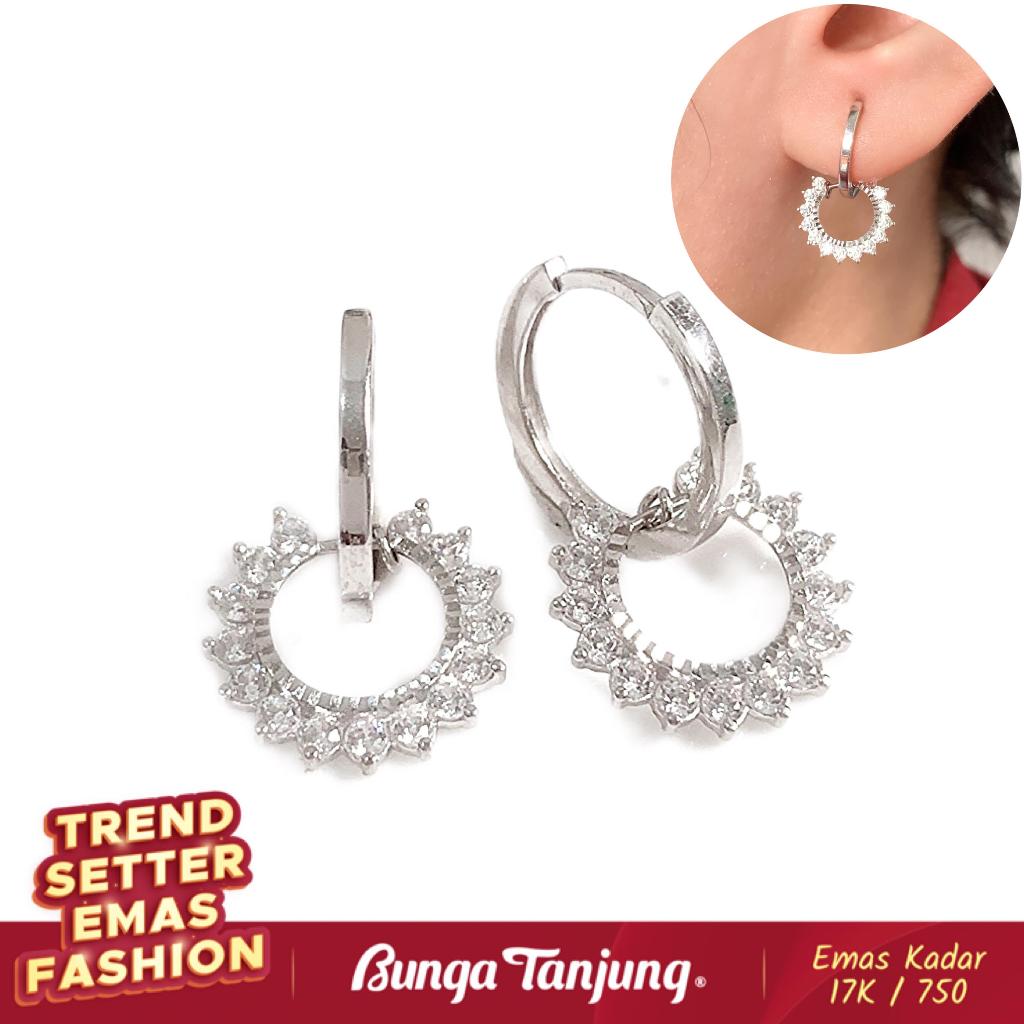Jual ANTING KLIP SOLITAIRE RING VARIASI A - EMAS 17K - BUNGA TANJUNG ...