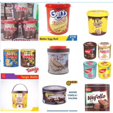 Jual GERY NABATI RICHEESE RICHOCO WAFER BISKUIT APILO WAFER ROLL STICK ...