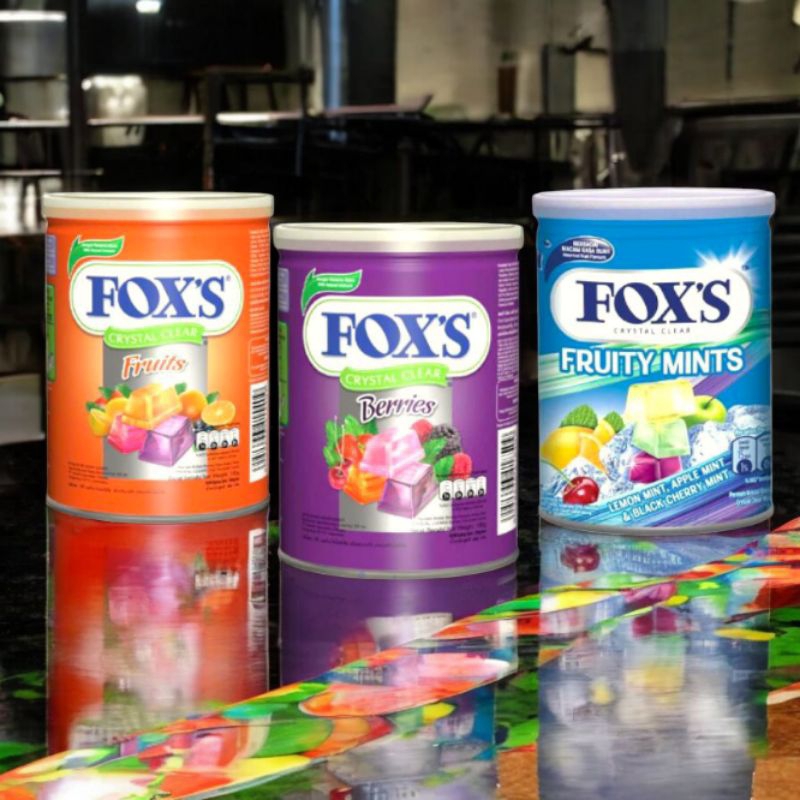 Jual Foxs Fox's Candi Fruity mints 180g | Shopee Indonesia