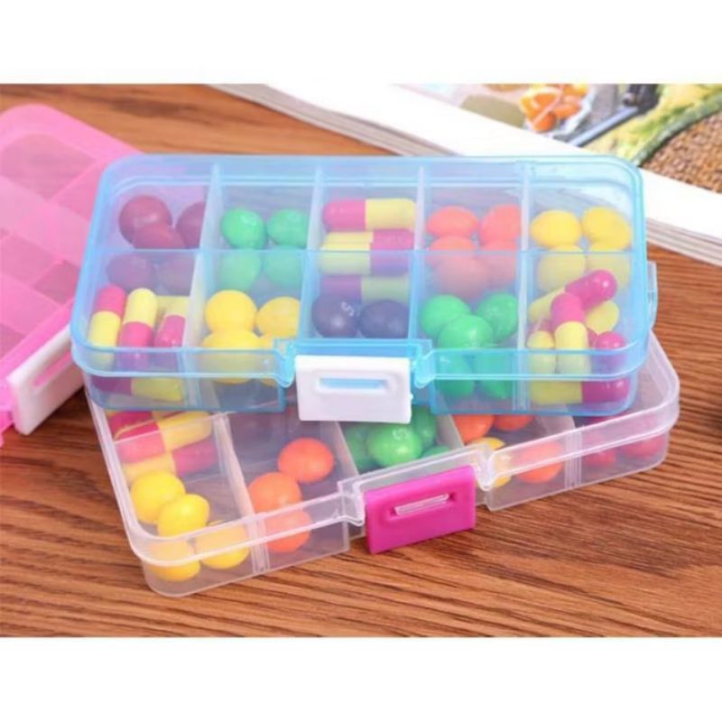 Jual Kotak obat 10 sekat | Shopee Indonesia