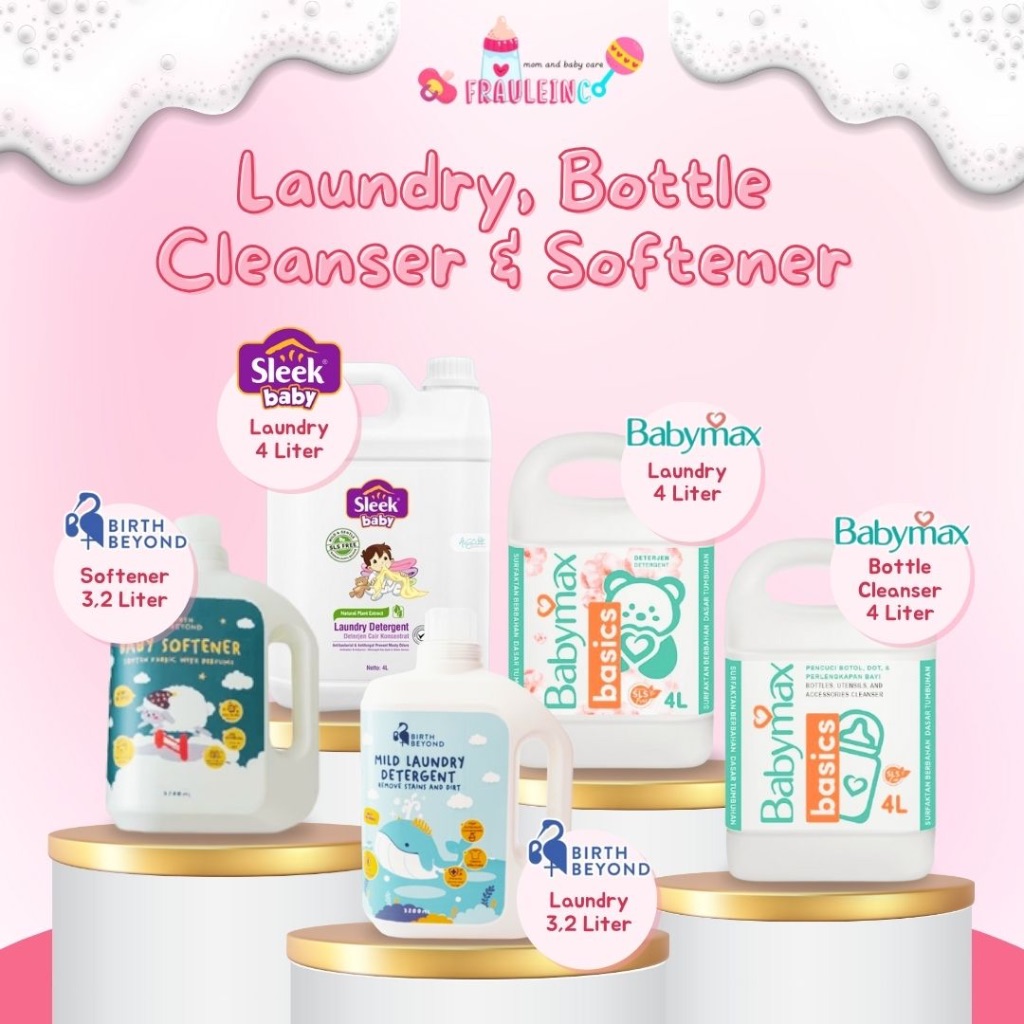 Jual *FRAULEINCO* Sleek Baby Babymax Birth Beyond Laundry Detergent ...