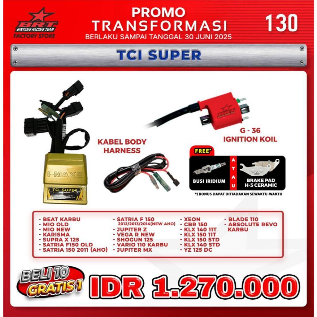 Jual Brt Tci Super Kabel Body Harness Satria / Blade / Jupiter / Beat ...