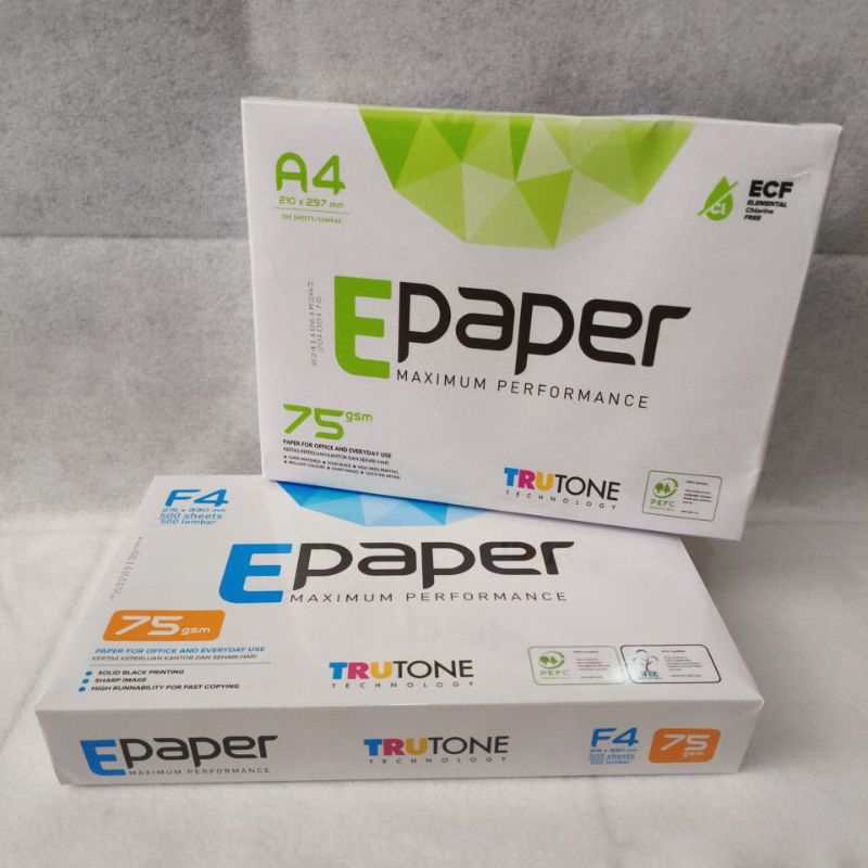 Jual Kertas Epaper A4 75 Gram | Shopee Indonesia