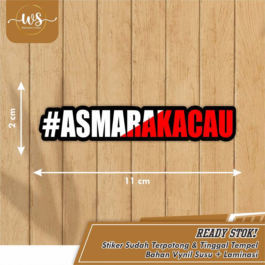 Jual STICKER OTOMOTIF CUTTING MODIFIKASI - STIKER MOTOR ASMARA KACAU ...