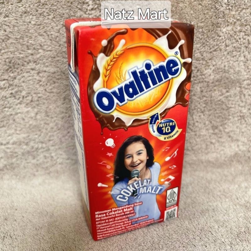 Jual OVALTINE Susu UHT Choco Malt 200 Ml | Shopee Indonesia