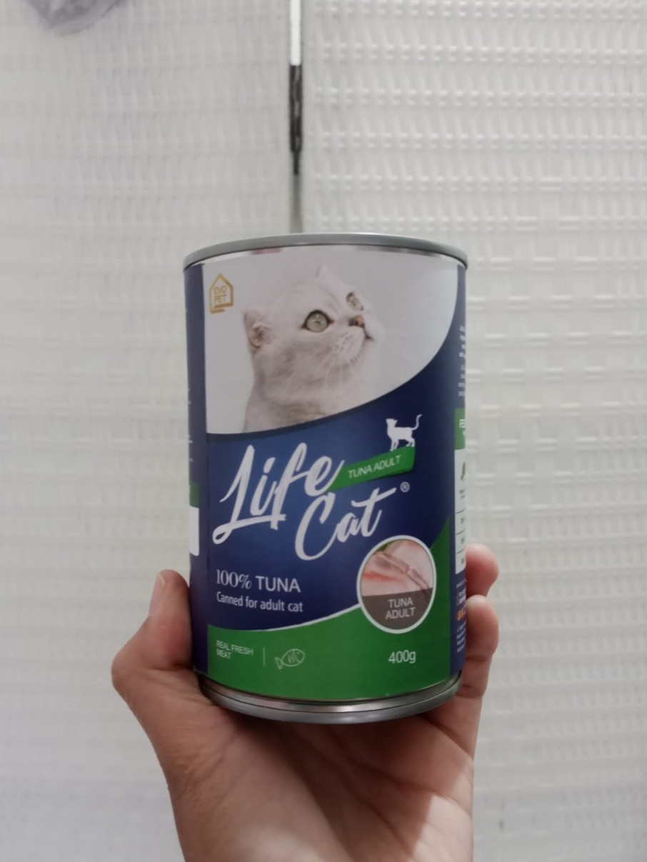 Jual Life cat kaleng tuna adult 400gr | Shopee Indonesia