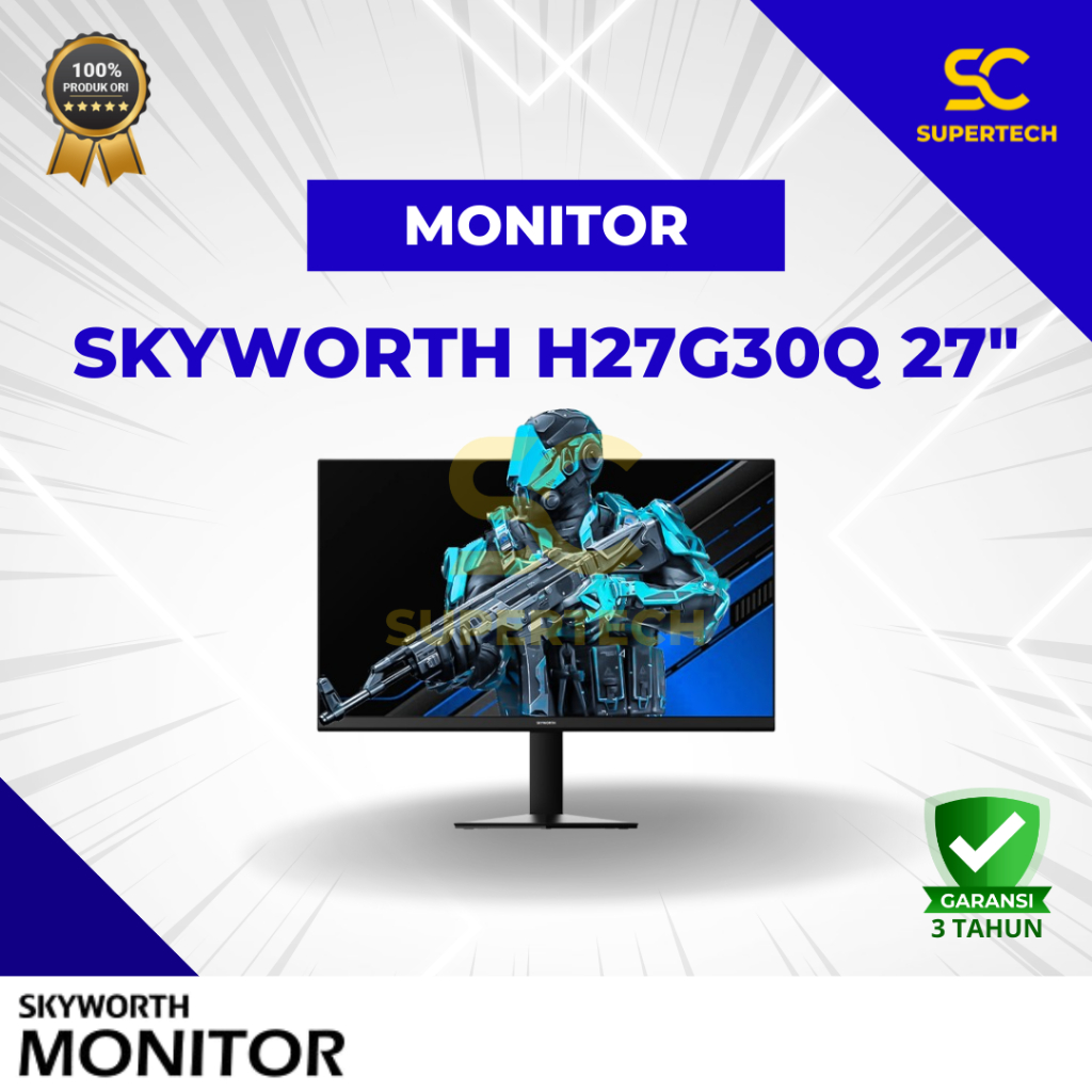 Jual LED MONITOR SKYWORTH H27G30Q 27 inch 2k 180Hz | Shopee Indonesia
