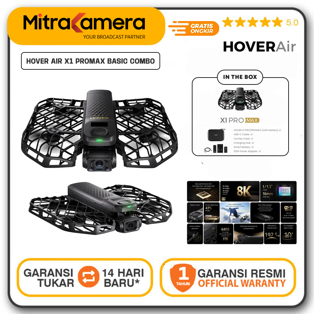 Jual HoverAir Hover Air X1 Pro Max Basic Combo Drone Camera | Shopee ...